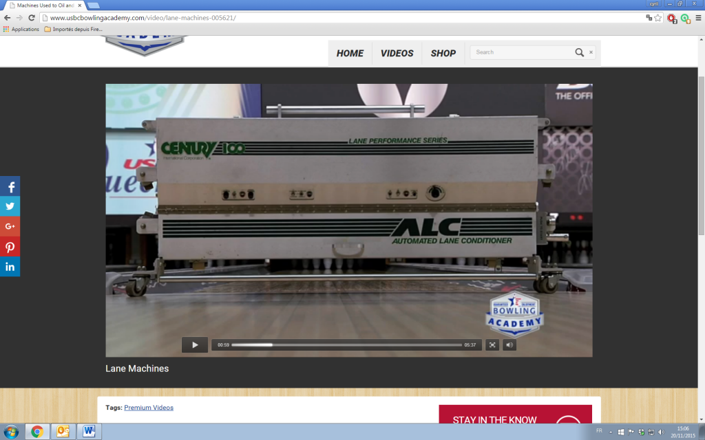 Les différentes machines à huiler et leur fonctionnement – Bowling analyse